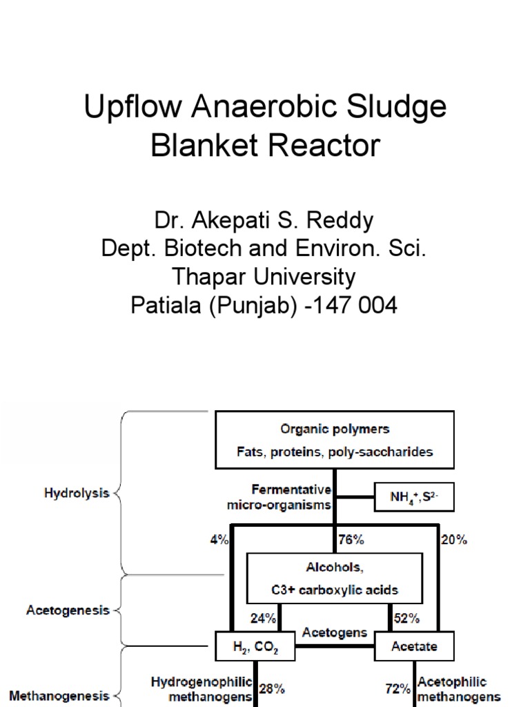Upflow Anaerobic Sludge Blanket Reactor | PDF | Anaerobic Digestion ...