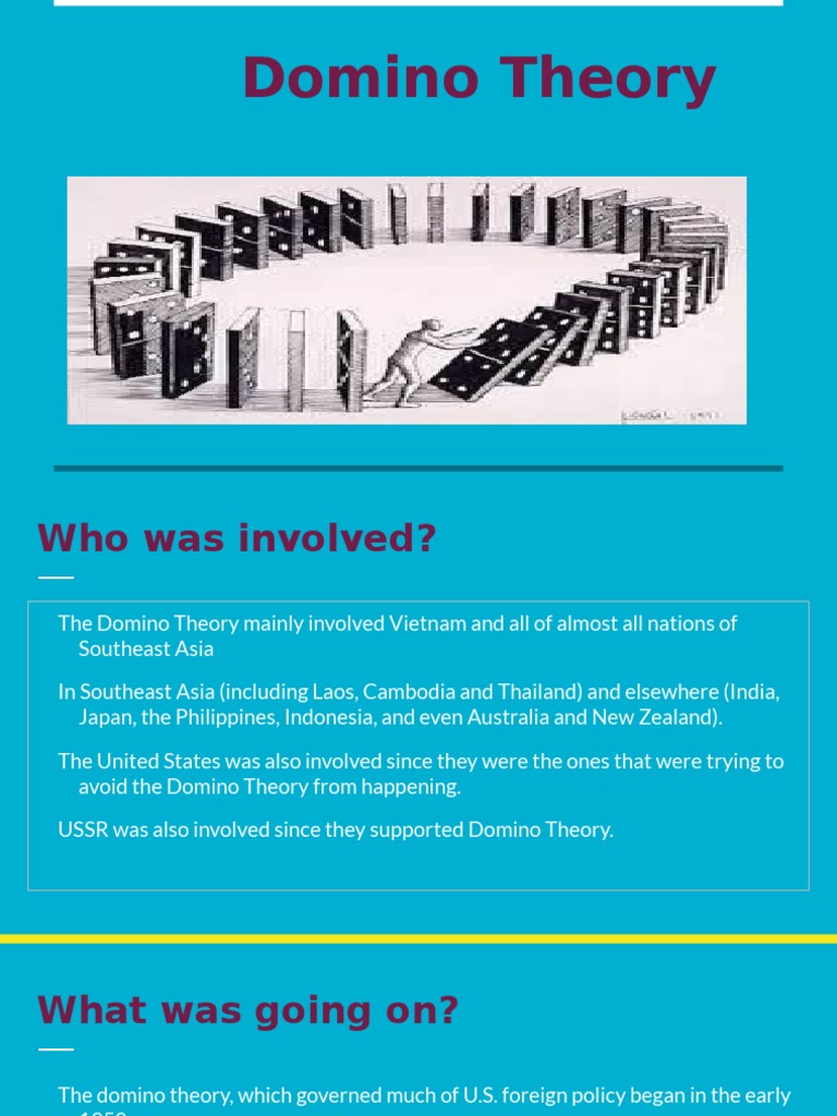 Domino Theory | PDF | Geopolitical Rivalry | Cold War