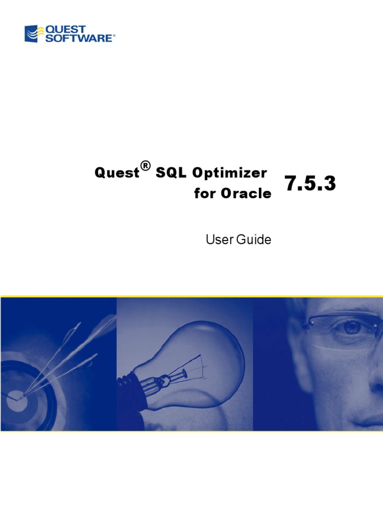 Quest SQL Optimizer For Oracle 7.5.3 | PDF | Sql | Database Index