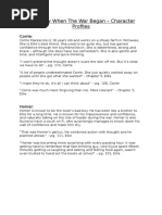 Key Quotes from Tomorrow When War Began | PDF