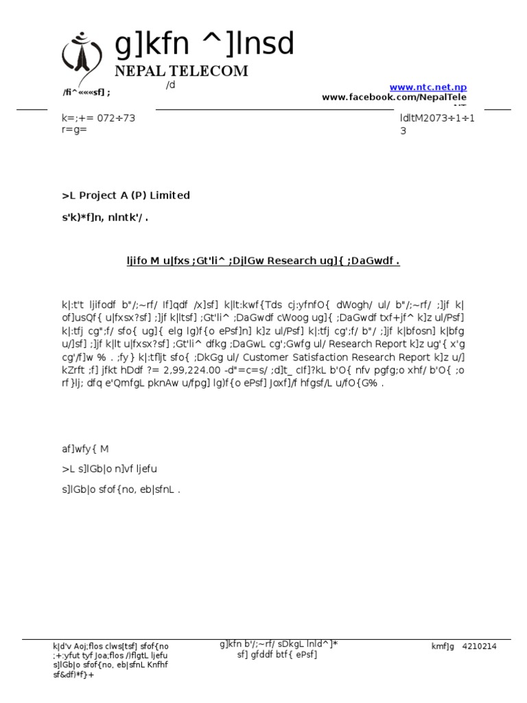 CCO Letter Head Nepali | PDF | Business