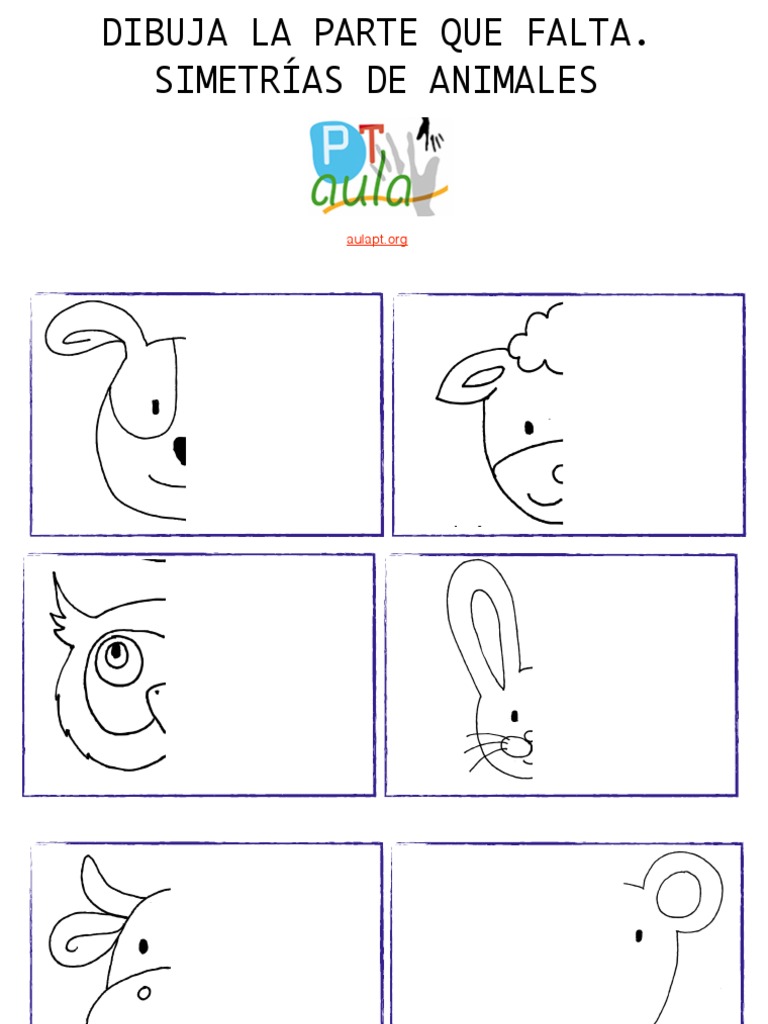 Simetria Animales PDF | PDF
