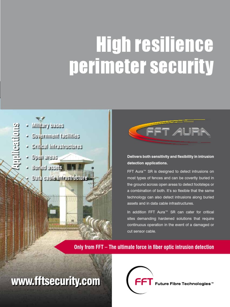 FFT Aura SR Epdf Brochure | PDF | Optical Fiber | Cable