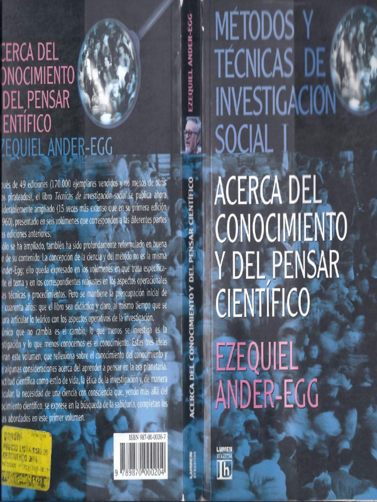 Ander Egg MetodosTecnicasInvestigacionSocialFinal | PDF
