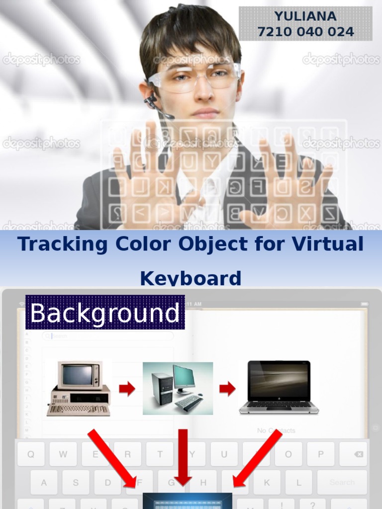 Virtual Keyboard Finger Tracking System | PDF
