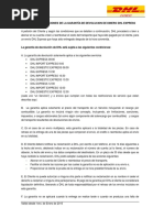 Carta Poder para Recoger Envíos DHL | PDF