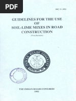 Guideline Structural Design Procedure of Pavements On Lime Stabilised ...