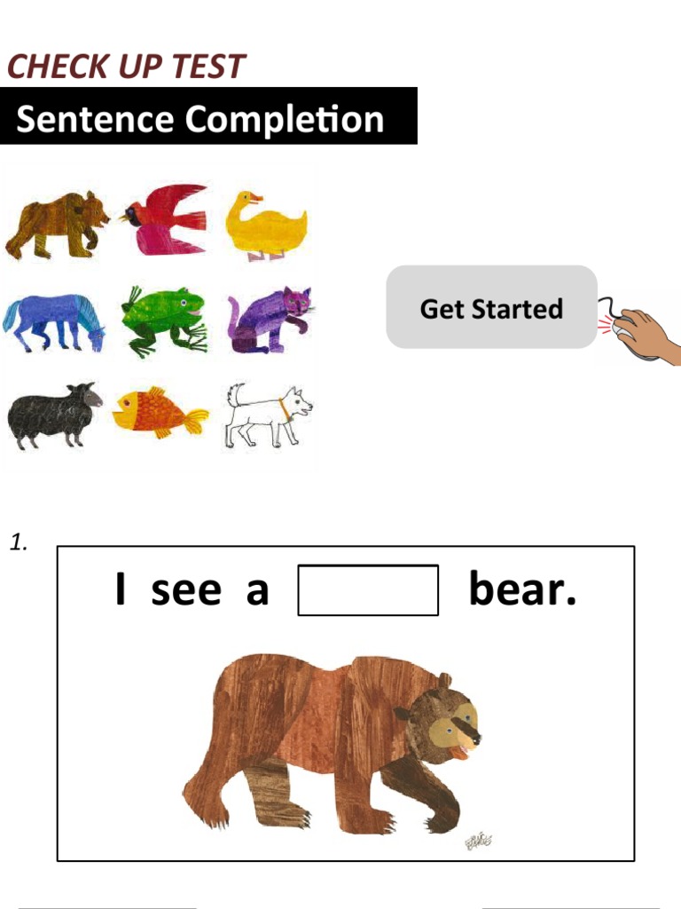 Sentence Completion Practice Quiz | PDF