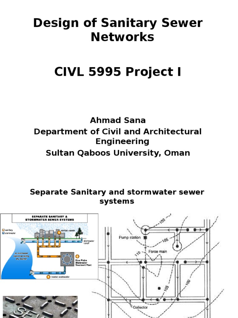 Design Sewer Network | PDF | Sanitary Sewer | Hydraulics