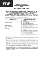 PRC LET Exam Requirements and FAQs | PDF