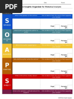 SOAPSTone Analysis Chart | PDF | Language Arts & Discipline | General ...