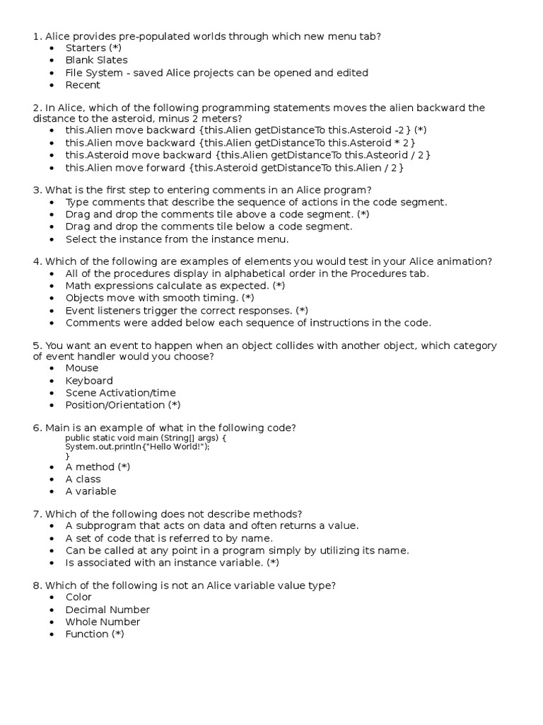 Java Fundamentals Midterm Pdf Subroutine Inheritance Object 2214