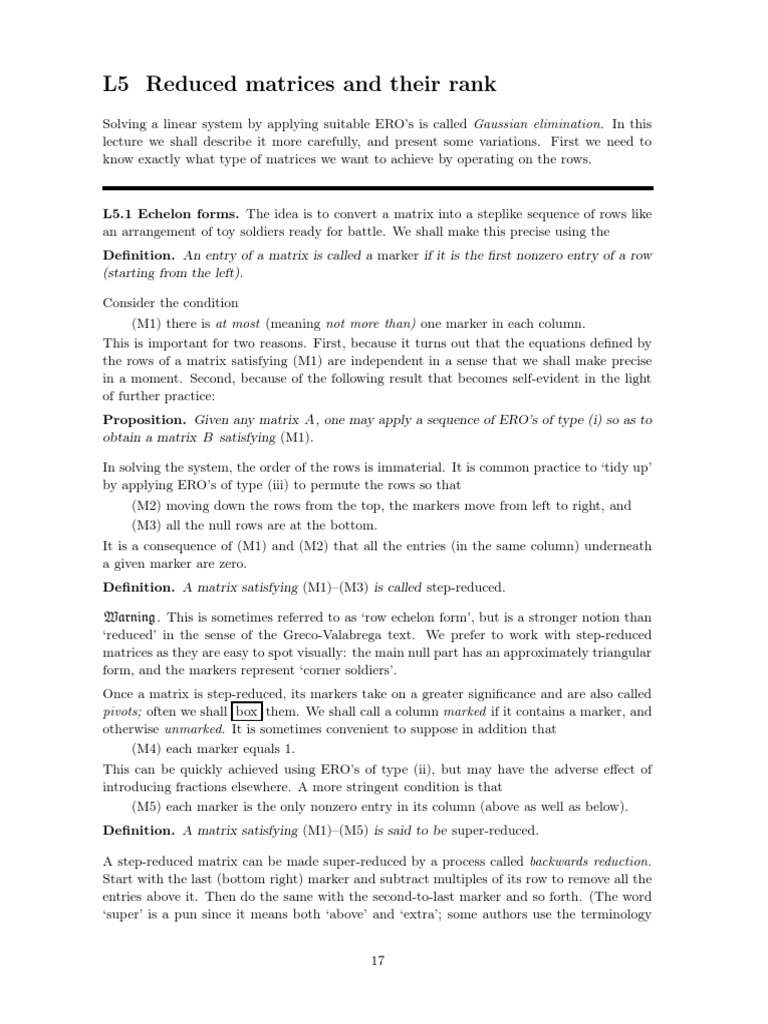 Lag 5 | PDF | Matrix (Mathematics) | Algebra