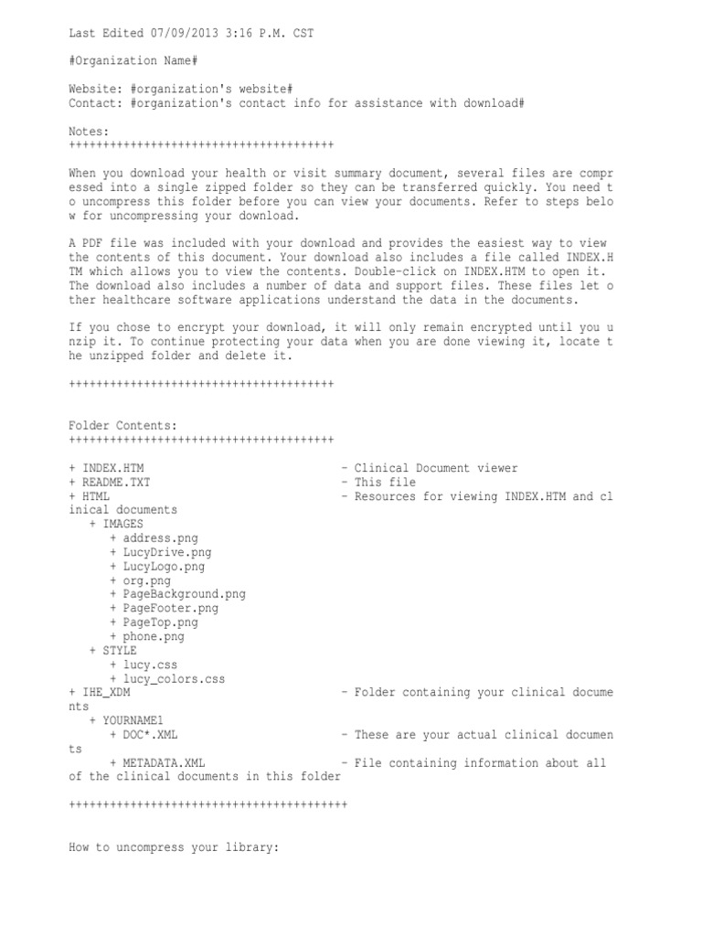 Readme | PDF | Zip (File Format) | Computing Platforms