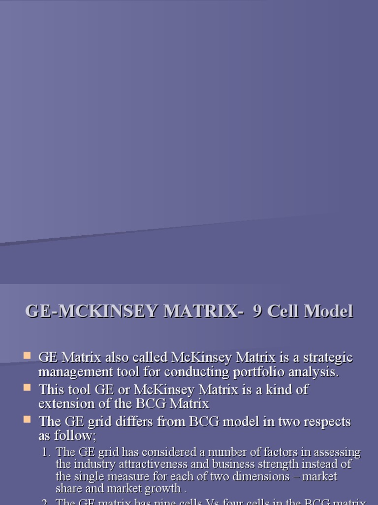 GE 9 Cell | PDF | Profit (Economics) | Competition