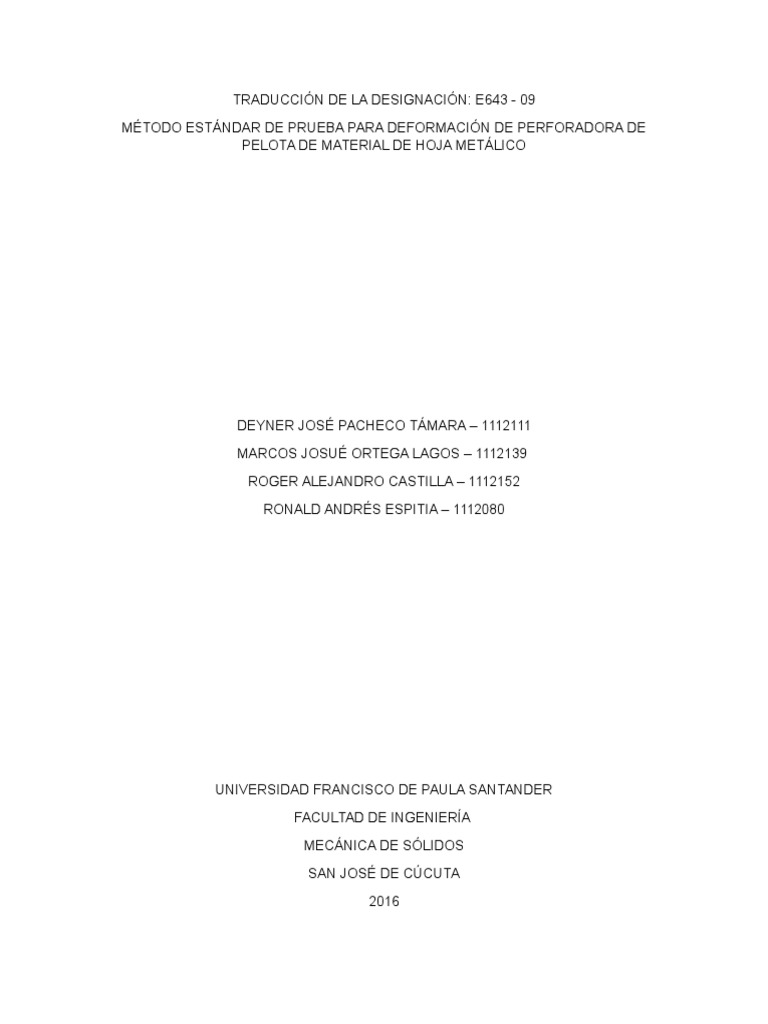 Traducción ASTM E643 2009 | PDF | Acero | Rieles