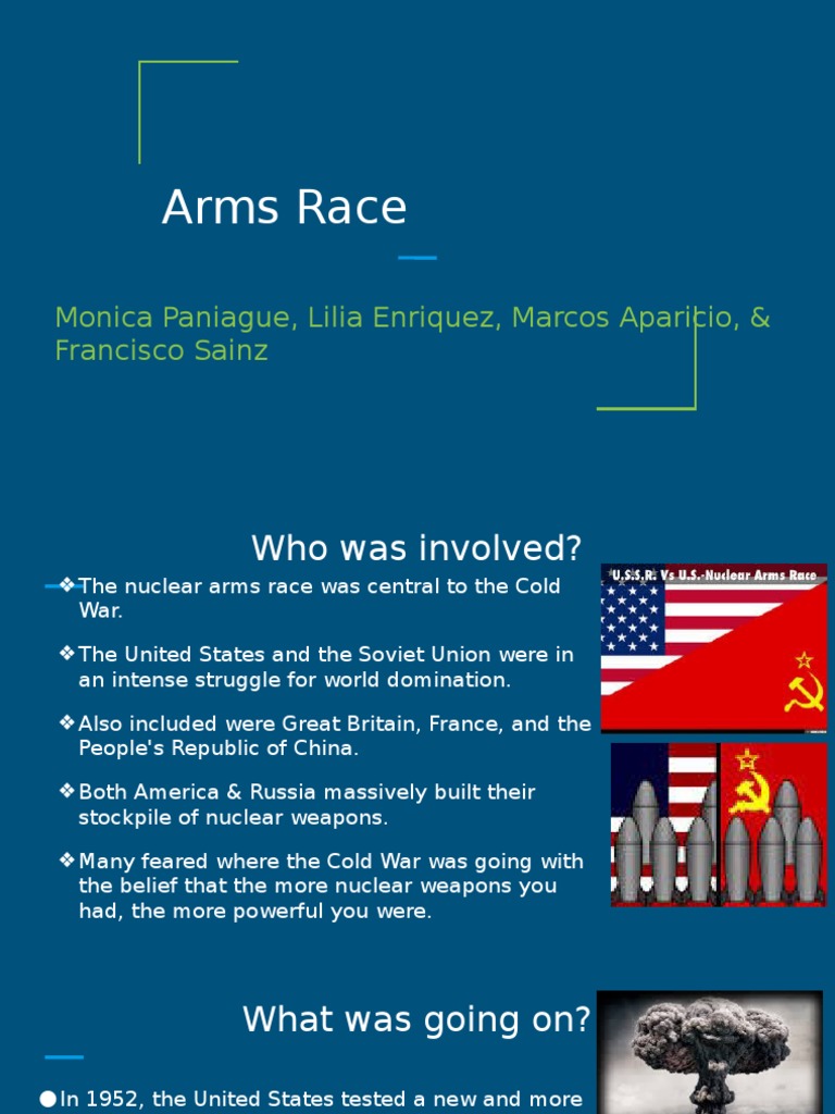 Cold War Nuclear Arms Race Overview | PDF