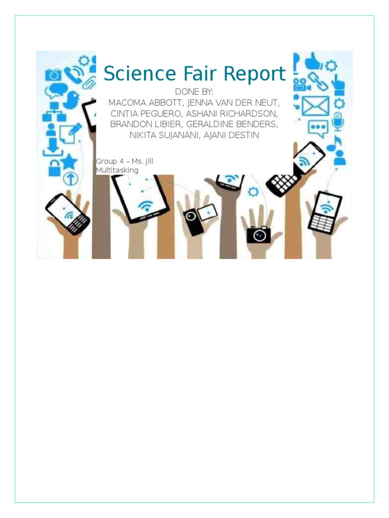 Multitasking Science Fair | PDF | Attention | Prefrontal Cortex
