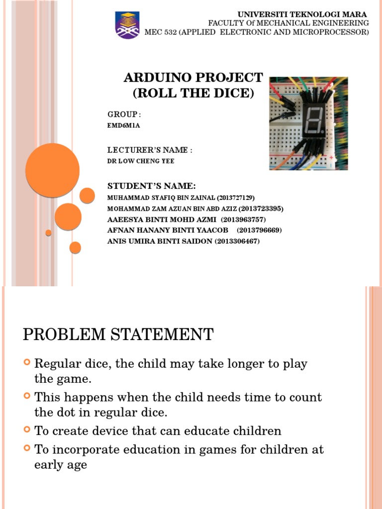 Arduino Project | PDF | Electronic Engineering | Electrical Engineering