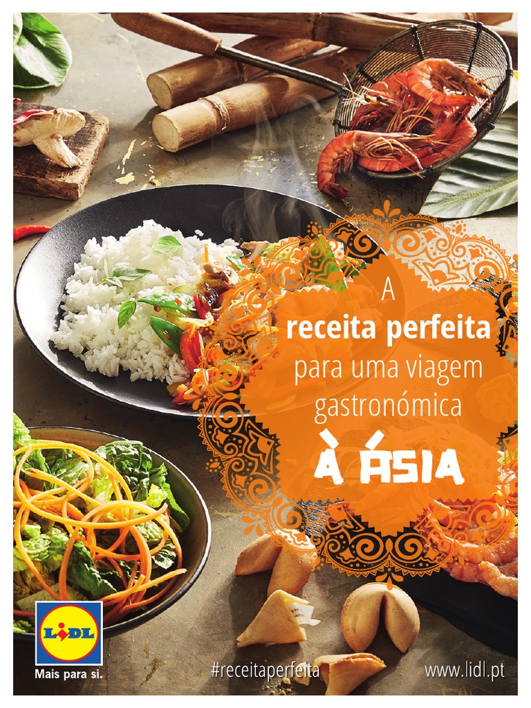 Receitas Asiaticas LIDL | PDF | Culinária japonesa | Culináriar