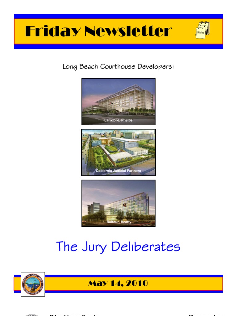 Friday Newsletter 051410 | PDF | Government