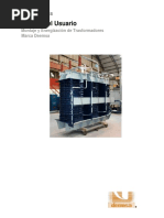 Manual de Operacion Transformadores Combinados de Tension y Corriente | PDF | Transformador ...