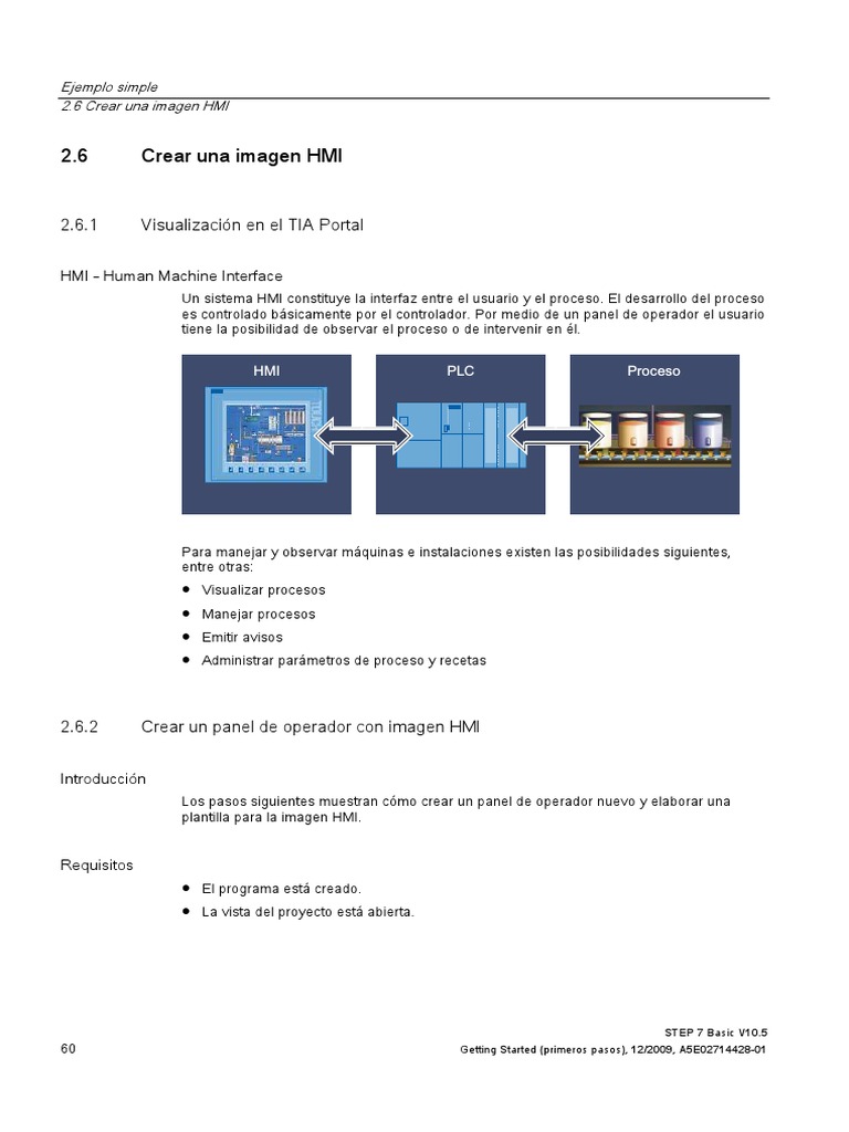Programacion Hmi Plc S7 1200 Pdf Controlador Lógico Programable