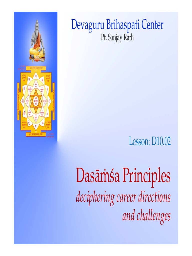 Dashamsha 1 PDF | PDF | Science | Astronomy
