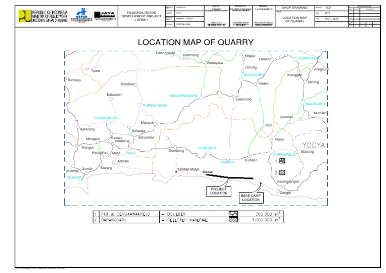 Quarry Location Map Overview | PDF | Travel