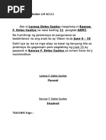 Liham Kahilingan | PDF