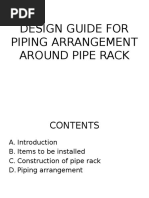 Pipe Rack Design | PDF | Beam (Structure) | Structural Steel