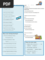 Prepositions of Place Fun Activities Games - 1722 | PDF | Language Arts ...
