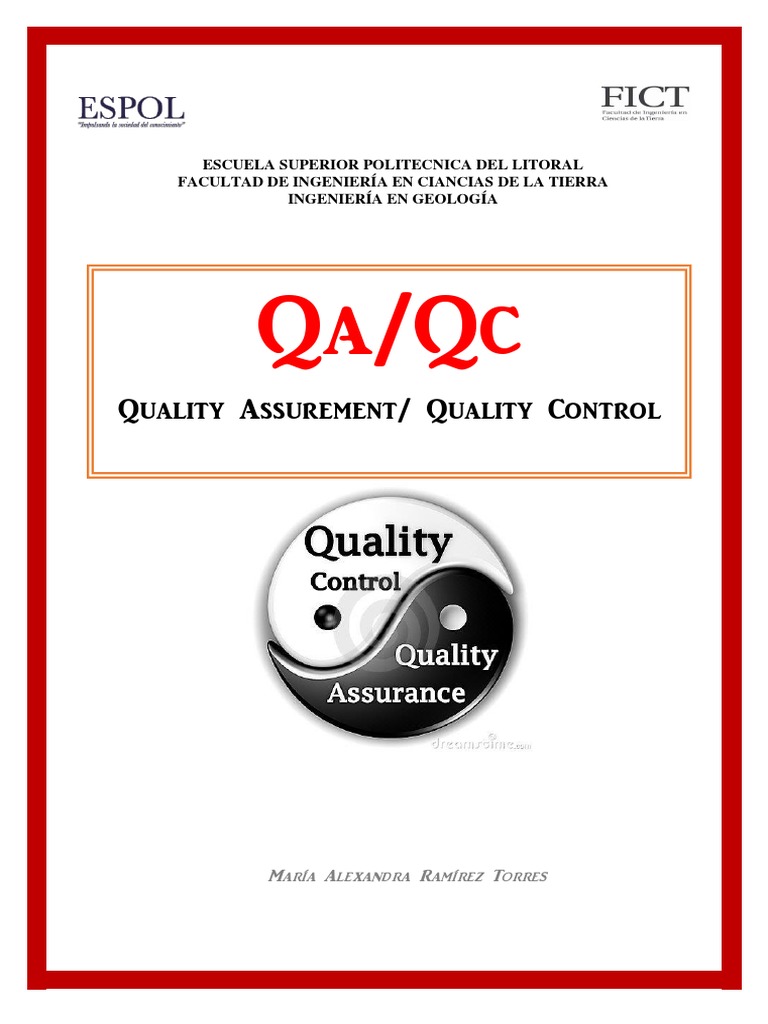 Qa QC | PDF | Calidad (comercial) | Contaminación