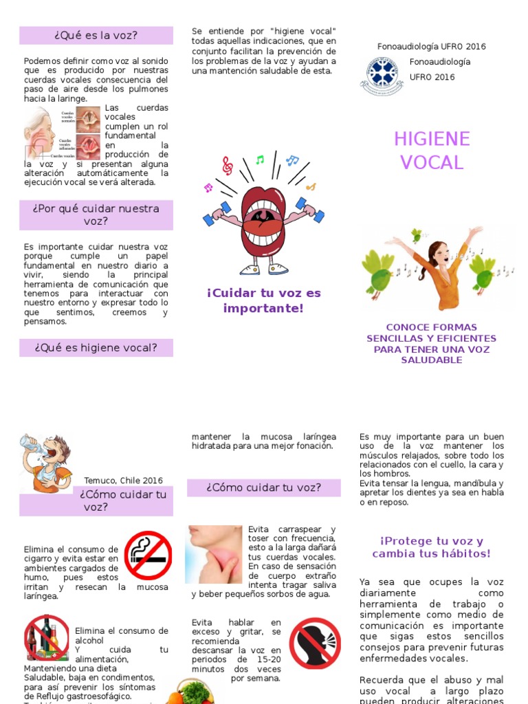 Cuida tu voz con higiene vocal: consejos para mantener una voz ...