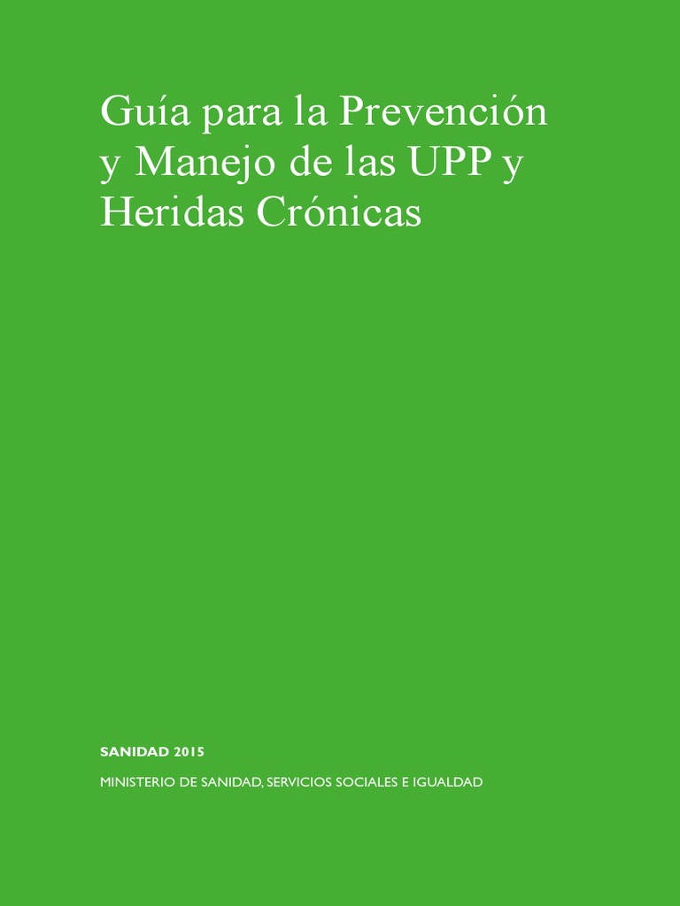 Guia Prevencion UPP | PDF | Herida | Isquemia