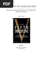 The Five Disciplines of Learning Organizations | PDF | Thought | Psychology