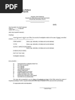 Sample Warrant of Arrest Format | PDF | Law Enforcement | Crime & Violence