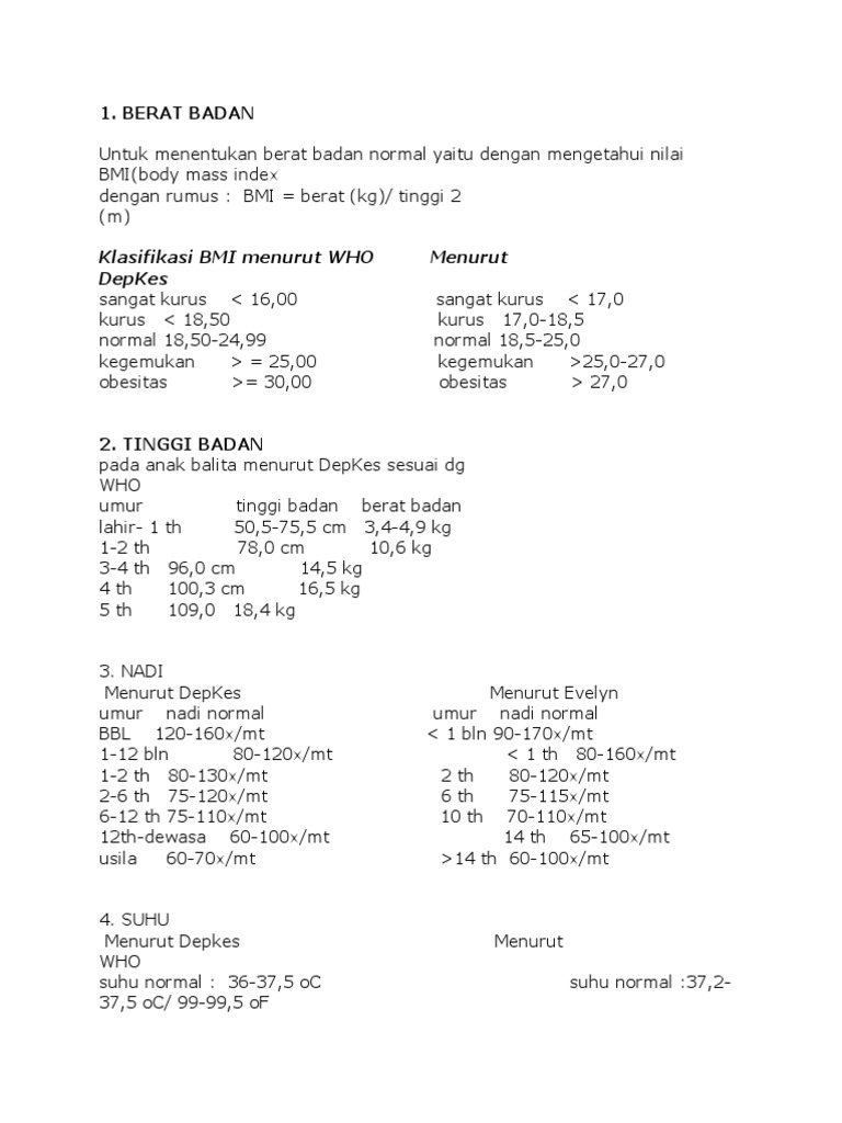 TTV Normal Who | PDF