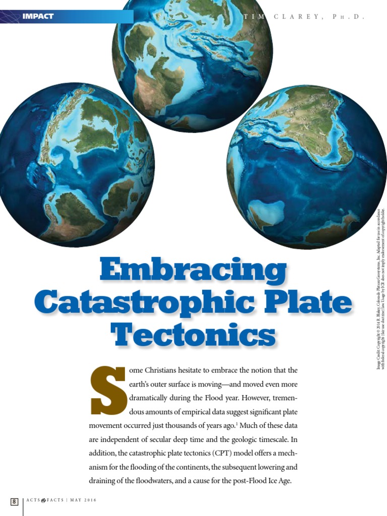 Embracing Catastrophic Plate Tectonics | PDF | Plate Tectonics | Volcano