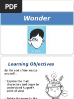 Wonder Comprehension Questions Guide | PDF | Self-Improvement