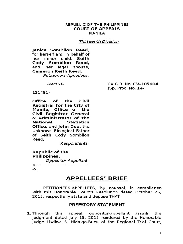 Appellees' Brief | PDF | Best Interests | Statutory Interpretation