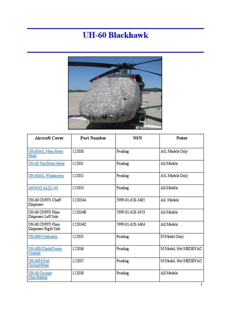 Envelop Covers For Army Aviation Equipment | PDF | Boeing Ch 47 Chinook ...