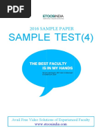 Pakistan Air Force Test Sample Paper | PDF | Question | Intelligence