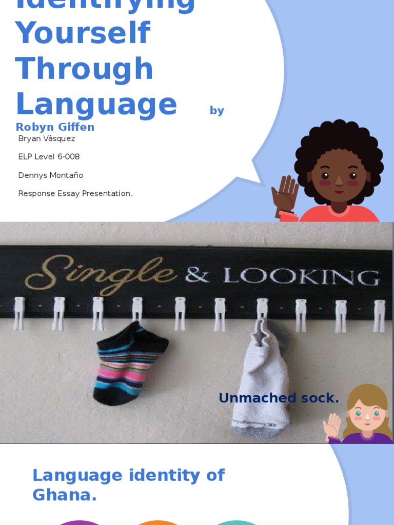 Identifying Yourself Through Language | PDF