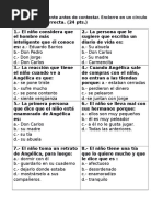 Evaluación Lectura Complementaria 7° Básico El Niño Que Enloquecio de ...