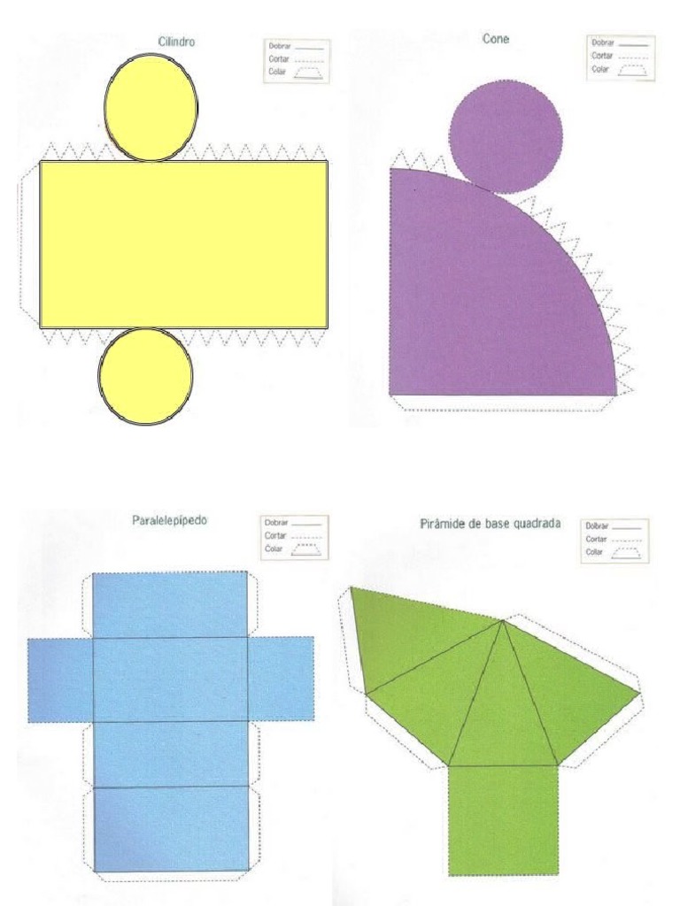 Solidos Geometricos para Montar | PDF