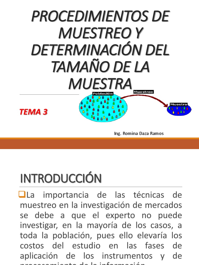 Plan de Muestreo | PDF | Muestreo (Estadísticas) | Probabilidad