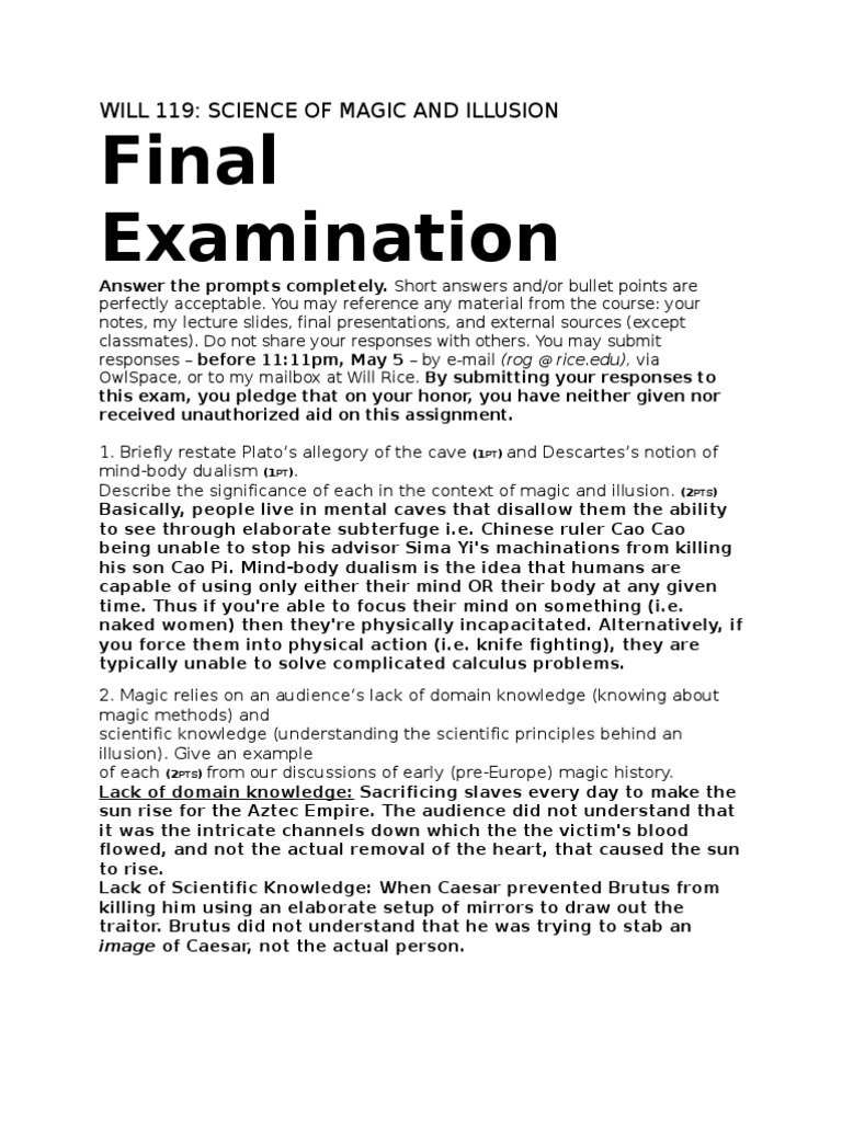 Michael Rog Final | PDF | Mind | Knowledge