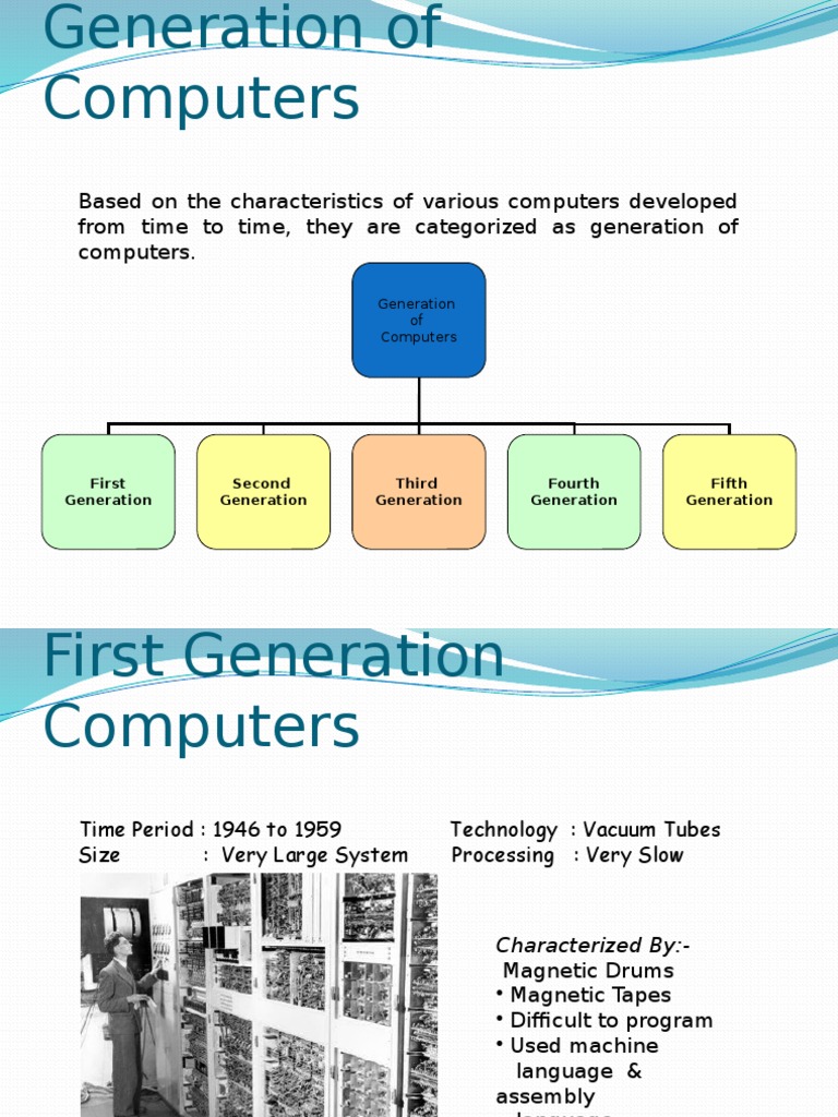 Computer Generations | PDF | Integrated Circuit | Touchscreen