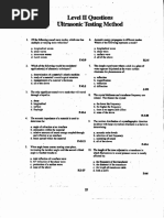 NDT Question and Answer - UT Level 1 Sample Question Set 1 PDF | PDF ...